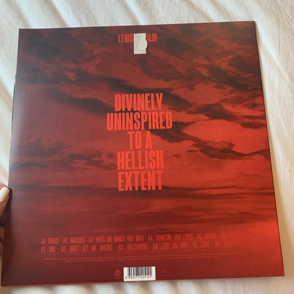 Media | Lewis Capaldi Vinyl Record | Poshmark